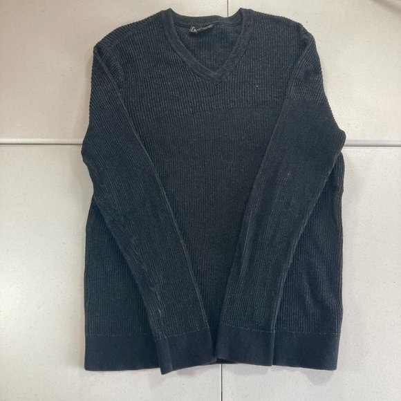 Express | Shirts | Express Mens Heavy Ribbed Cotton Long Sleeve Crew ...